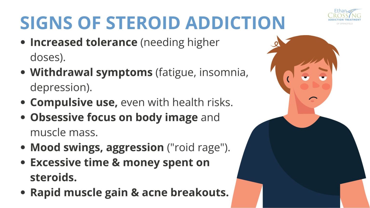 Steroid Addiction: Signs, Causes, Effects And Treatments - Ethan Crossing